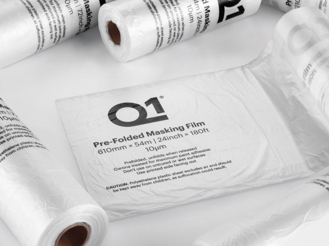 Plastic masking film: which one for which job?