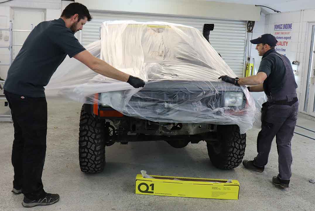 Raptor Protective Coating for a durable finish