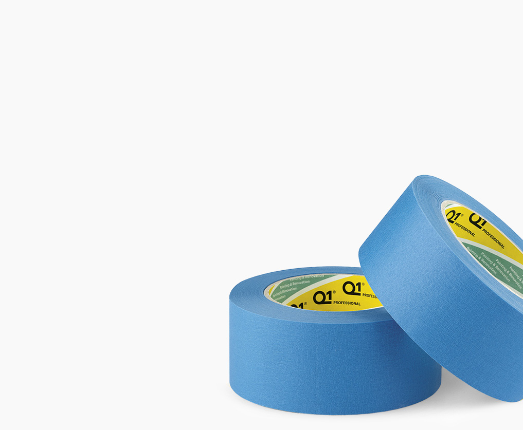 Blue painter's masking tape | Q1tapes.com